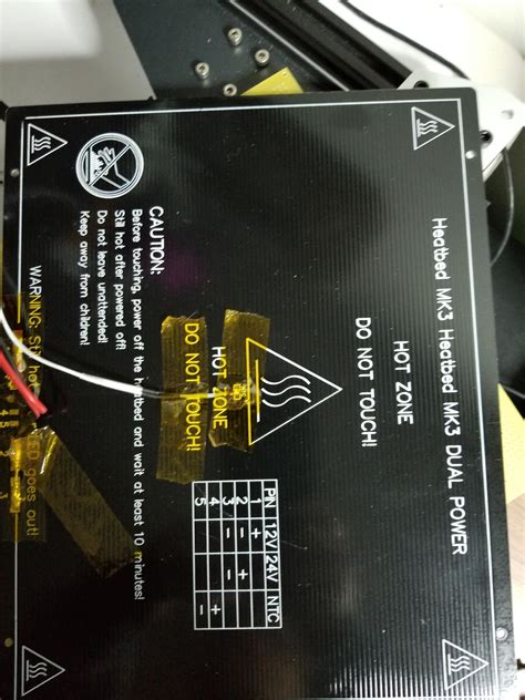 Hictop Heated Bed Reboots Board As Soon As It Starts Heating How Do I Test To See If It Has A