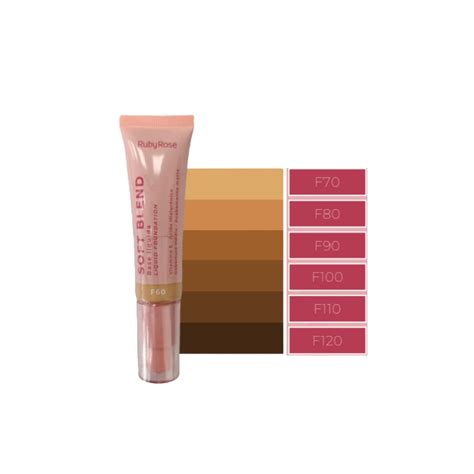 Base Líquida Soft Blend G2 C36 Unid Ruby Rose Hbm301 2 Bem