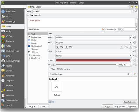 121 The Vector Properties Dialog — Qgis Documentation Documentation