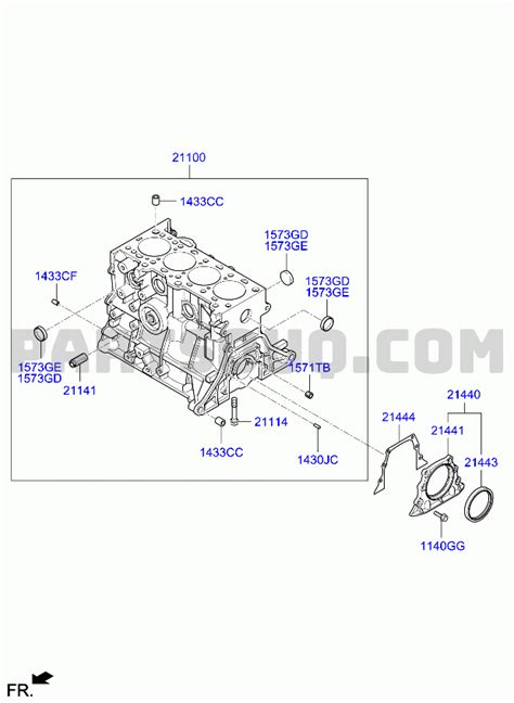 ENGINE Kia PICANTO SEP 2006 2004 2006 2007 Parts Catalogs