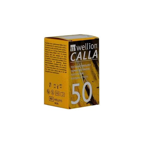 Calla Тест ленти за кръвна захар 50 бр Wellion На цена 18 89лв — Galen Bg