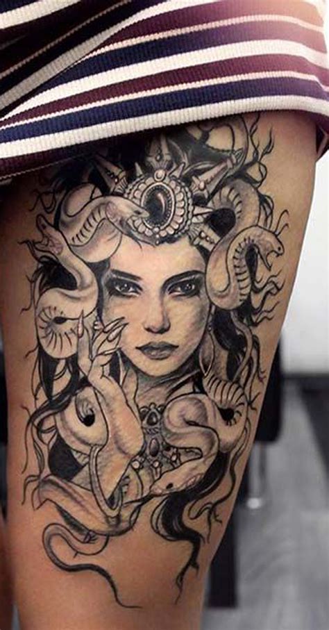30 Trending Thigh Tattoo Ideas Mybodiart