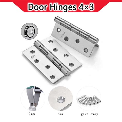 Stainless Steel Door Hinge Heavy Duty Bisagra Ball Bearing Door Hinges