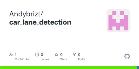 Github Andybrizt Car Lane Detection