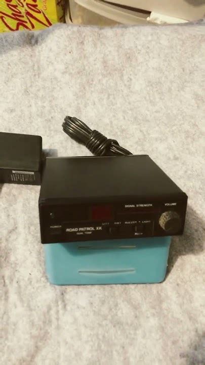 Micronta Road Patrol Xk Radar Detector Vintage Youtube