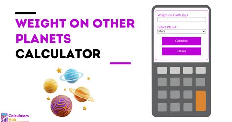 Weight On Other Planets Calculator Online