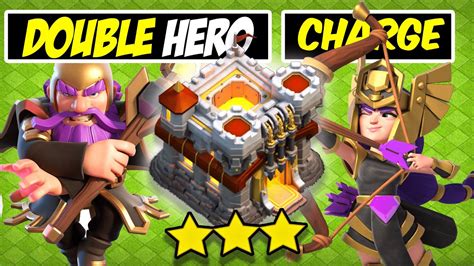 Th11 Double Hero Charge Pekka Smash For 3 Stars Clash Of Clans