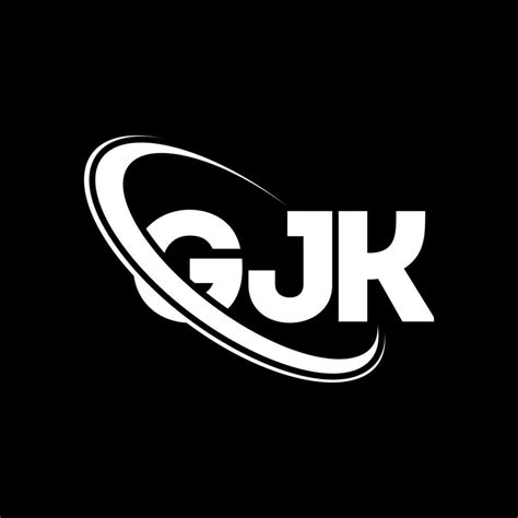 Gjk Logo Gjk Letter Gjk Letter Logo Design Initials Gjk Logo Linked With Circle And Uppercase