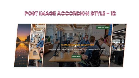 Blog Post Image Accordion Addon For Elementor By Bestwpdeveloper