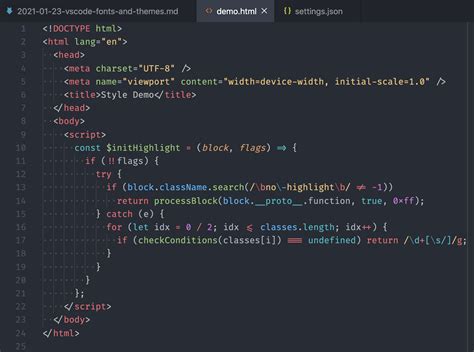 Styling Vs Code Aaron Young