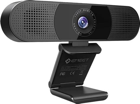 EMEET EMC980PROBLKDE C980 PRO HD WEBCAM MIT 4 AI MIKROF Webcam