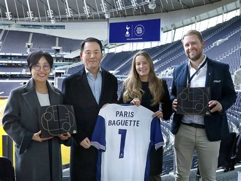 파리바게뜨 손흥민 이끄는 토트넘과 공식 파트너십 체결