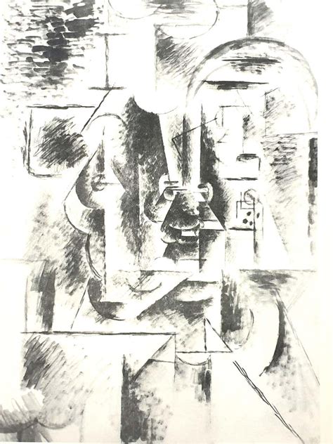 After Pablo Picasso Imaginary Portraits Man With Goatee