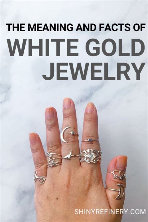 What Is White Gold Jewelry Meanings And Facts You Need To Know White