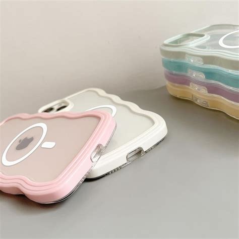 Ownest Compatible For Clear Iphone 12 Case With Magnetic Fitting For
