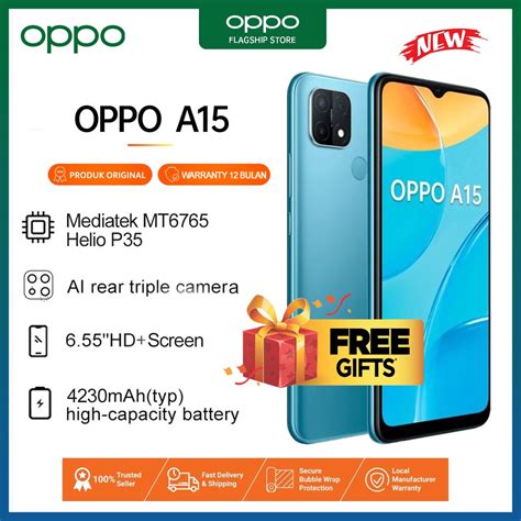 HOTOPPO A15 3GB 32GB Smartphone 1 Year Local Official Warranty Shopee Malaysia