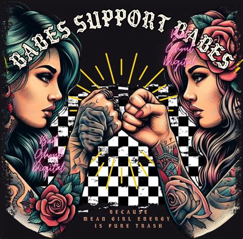 Babes Support Babes Png Download Sub And Dtf Rebel Mocks And Badghoul Digital