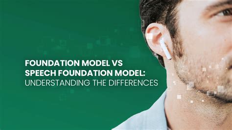 foundation model vs speech foundation model