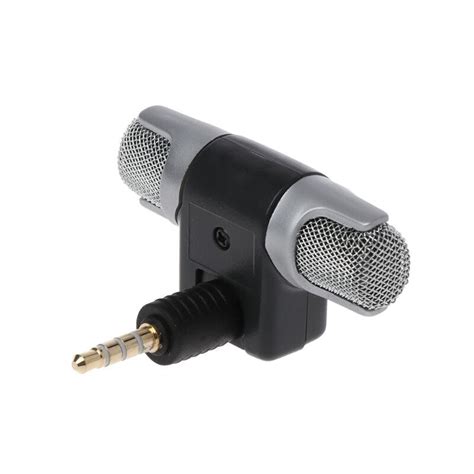 Mini 35mm Jack Microphone Stereo Mic For Recordin Grandado