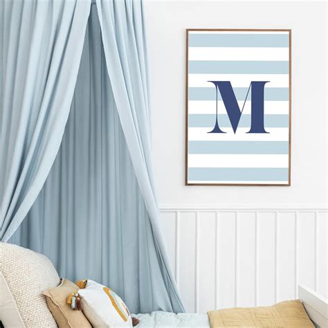 Initial Wall Art Etsy