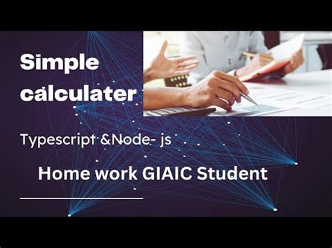 Simple Calculater Coding In Typescript Node Js Inquirer CLI