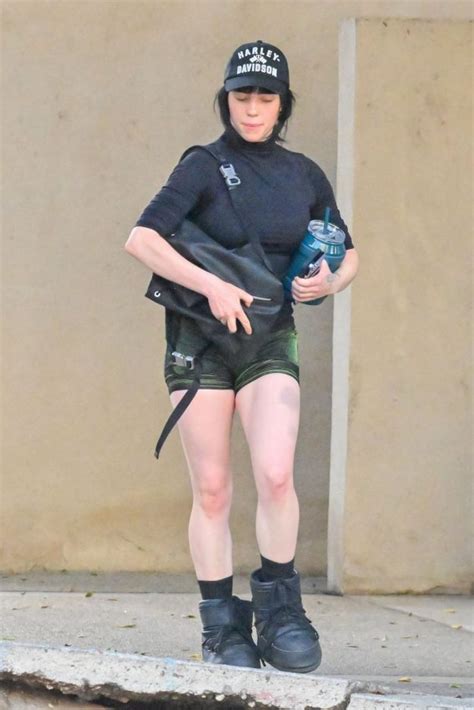 Billie Eilish Flaunts Her Legs In Small Shorts 10 Photos The Fappening