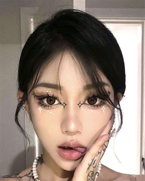 Parisisarobot ˖°࿐ Ethereal Makeup Rave Makeup Asian Eye Makeup