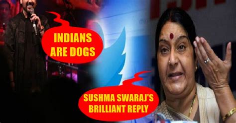 Sushma Swarajs Reply To The Kuwait Peoples Disgusting Comments On Indians Is Lit
