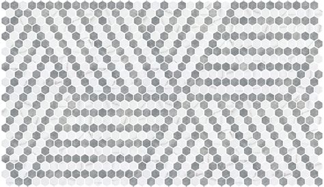 Hex Pattern 12 Glass Mosaic By Onix