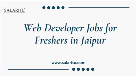 Ppt Web Developer Jobs For Freshers In Jaipur Powerpoint Presentation Id14088277