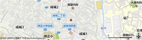東京都世田谷区成城2丁目6 14の地図 住所一覧検索｜地図マピオン