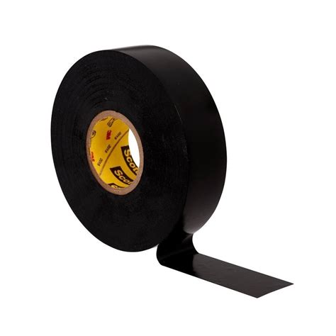 3M Scotch Super 33 Ruban électrique isolant en vinyle noir 19 mm x