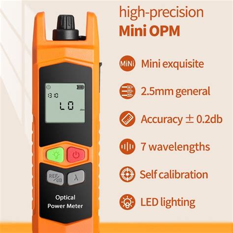 In Mw Fiber Optic Red Light Pen Optical Power Meter Dbm Set Alexnld Com
