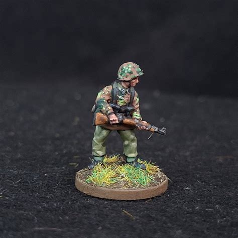 Ww2 German Panzergrenadier Squad D 20mm Plastic Soldier 3d