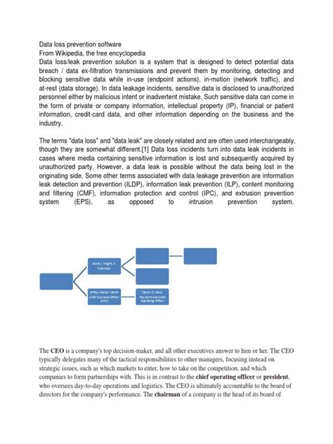 Data Loss Prevention Software Pdf Business Government