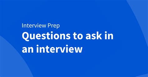 Interview Prep Questions You Should Ask Coursera Blog