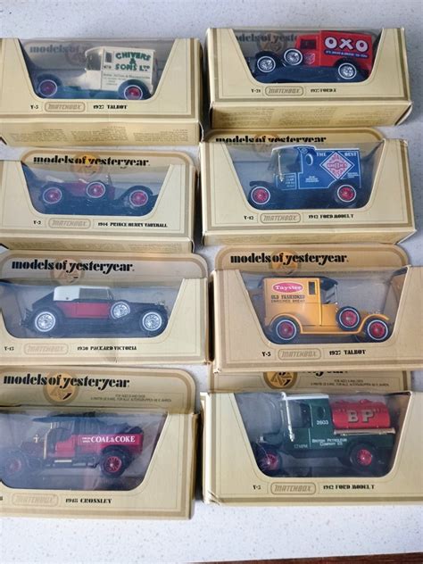 Matchbox Different Scales 8 Model Car 8x Models Of Yesteryear
