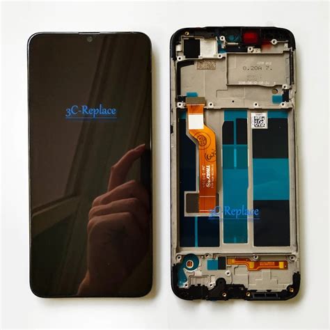 สีดำใหม่6 3นิ้วจอแสดงผล Lcd หน้าจอสัมผัส Digitizer ประกอบกับกรอบสำหรับ Oppo F9 Cph1825 F9 Pro