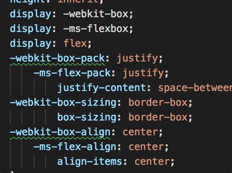 VS Code Highlights The Correct Flex Box Syntax As An Error Stack Overflow