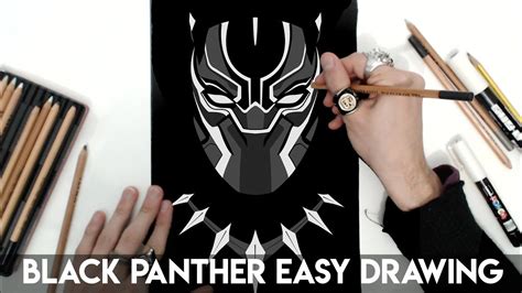 How To Draw Black Panther Step By Step Black Panther Vrogue Co