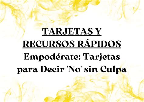 Cómo Aprender a Decir que No