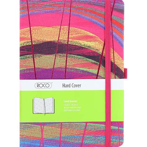 Roco Memo Notebook Stripes Elastic Band A5 Jarir Bookstore Ksa