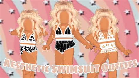 Aesthetic Swimsuits And Codes For Roblox Siimplydiiana Youtube
