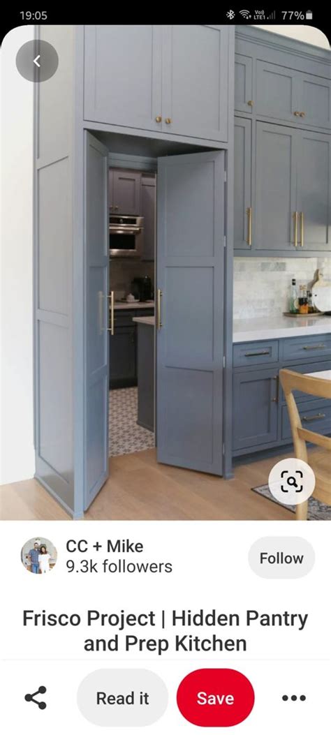 Hidden Pantry Hidden Kitchen Hidden Pantry Pantry Design