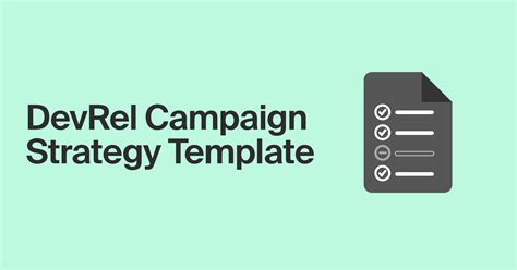 Devrel Campaign Strategy Template Common Room