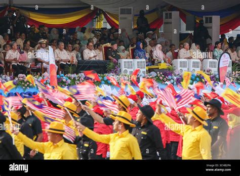 Putrajaya Malaysia 31st Aug 2025 The Malaysian Vvip Observes The