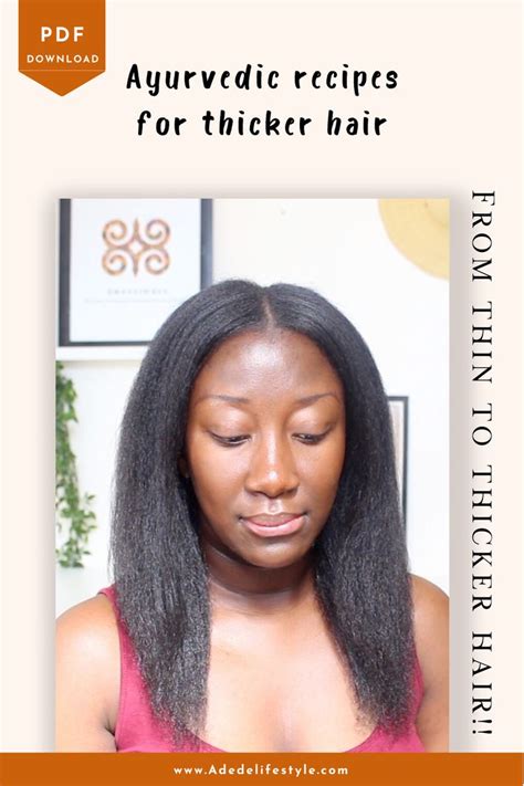 Ayurvedic Natural Hair Recipes To Thicken Your Hair Fine Natural