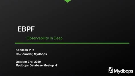 Karthik Pr On Linkedin Mydbops Linux Perfromance Tools
