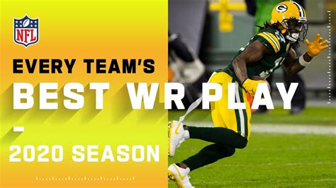 Every Teams Best Play By A Wr Nfl 2020 Highlights Youtube