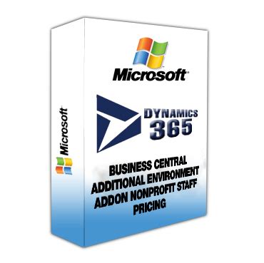 Dynamics 365 Business Central Additional Environment Addon Nonprofit